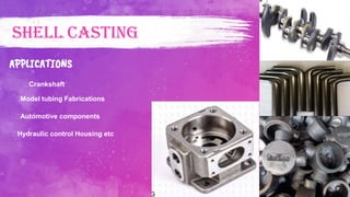 Shell casting,steps involved in shell casting and Apllications by ...