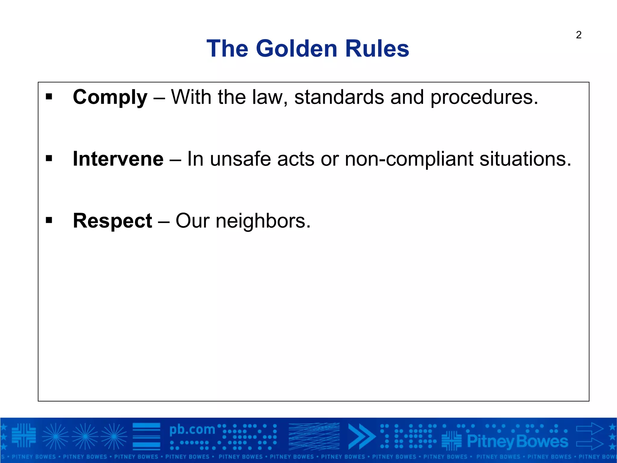 Shell Cbd Safety Meeting 052908 | PPT