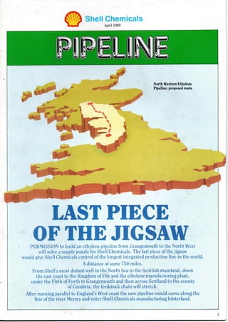 Shell Chemicals Pipeline Magazine April 1989 | PDF