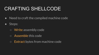 Shellcode injection | PPT