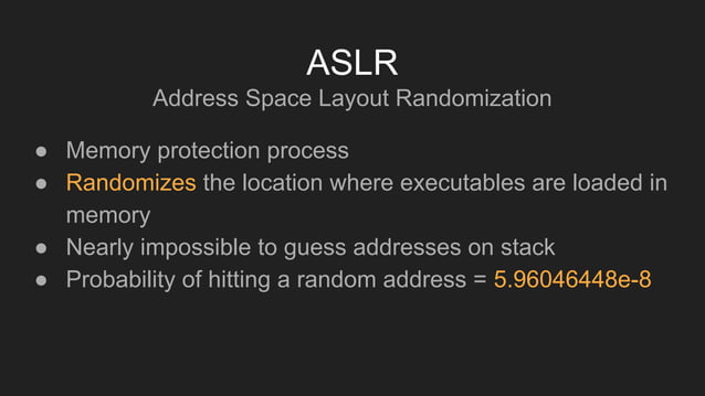 Shellcode injection | PPT