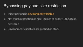 Shellcode injection | PPT