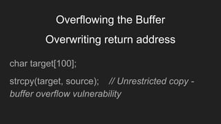 Shellcode injection | PPT