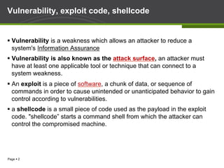 Shellcode Analysis - Basic and Concept | PDF | Web Design and HTML ...