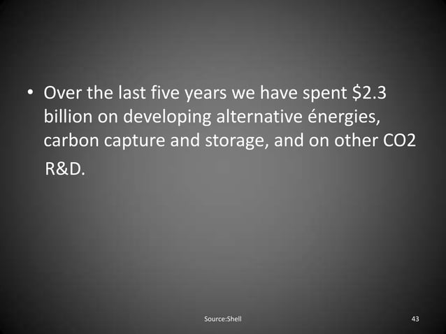Shell CSR | PPTX | Business | Business and Finance