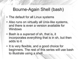 The Shell Game Part 2: What are your shell choices? | PPT