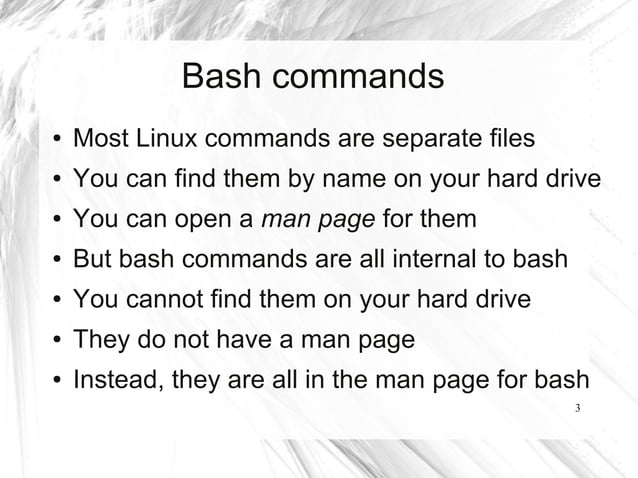 The Shell Game Part 3: Introduction to Bash | PPT