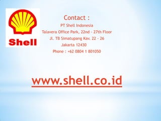 Shell indonesia | PDF