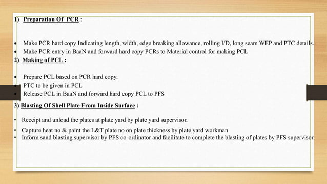 Shell fabrication.pptx | Manufacturing Industry | Industries