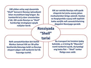 Shell management independent work 2 | PPT