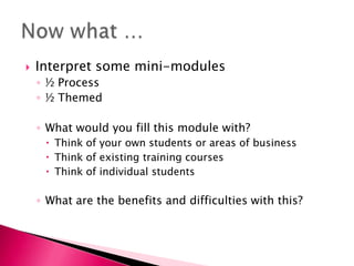 Shell Modules | PPT