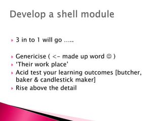 Shell Modules | PPT