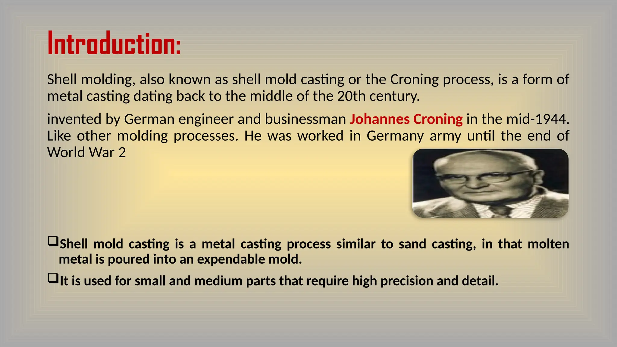 Shell Molding Process new6464646464.pptx