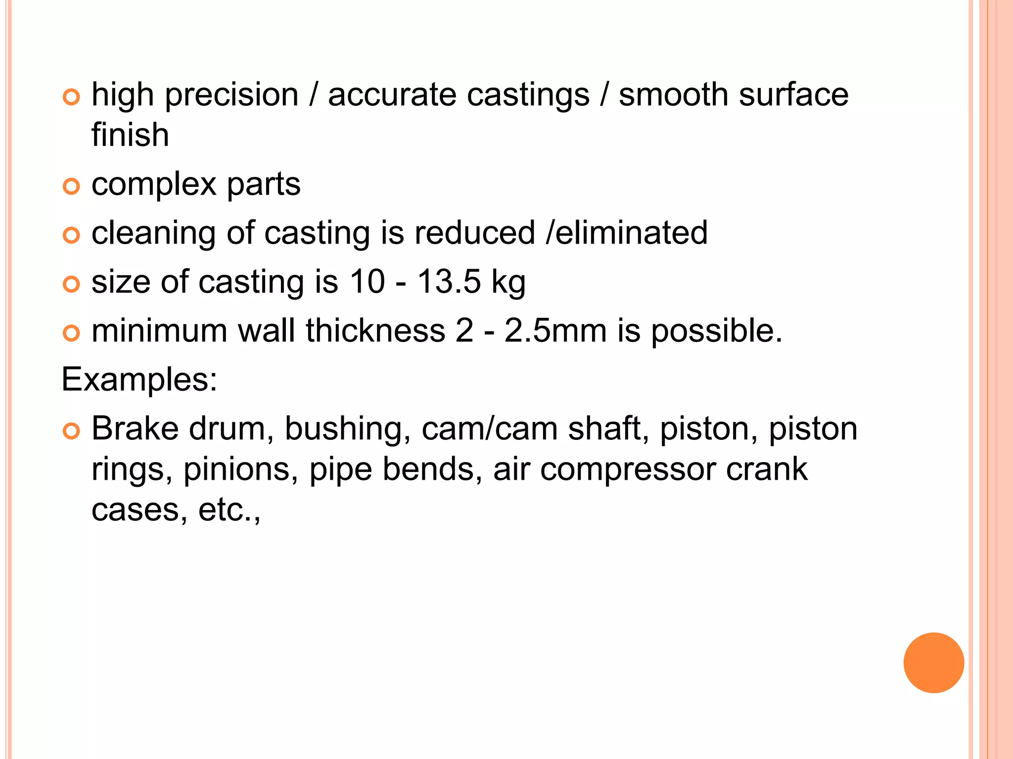 Shell moulding process | PPTX