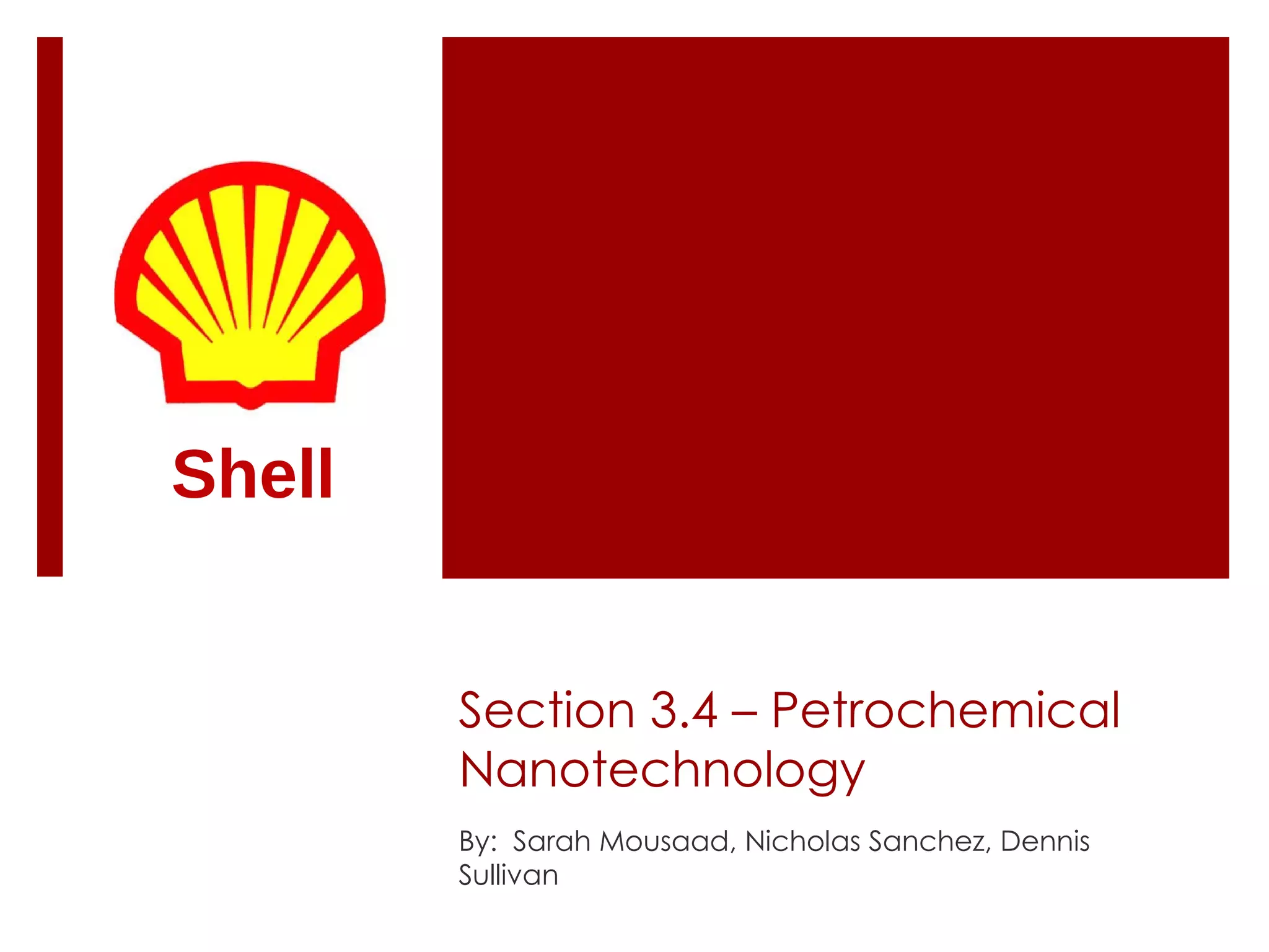Shell Nano Strategy | PPT