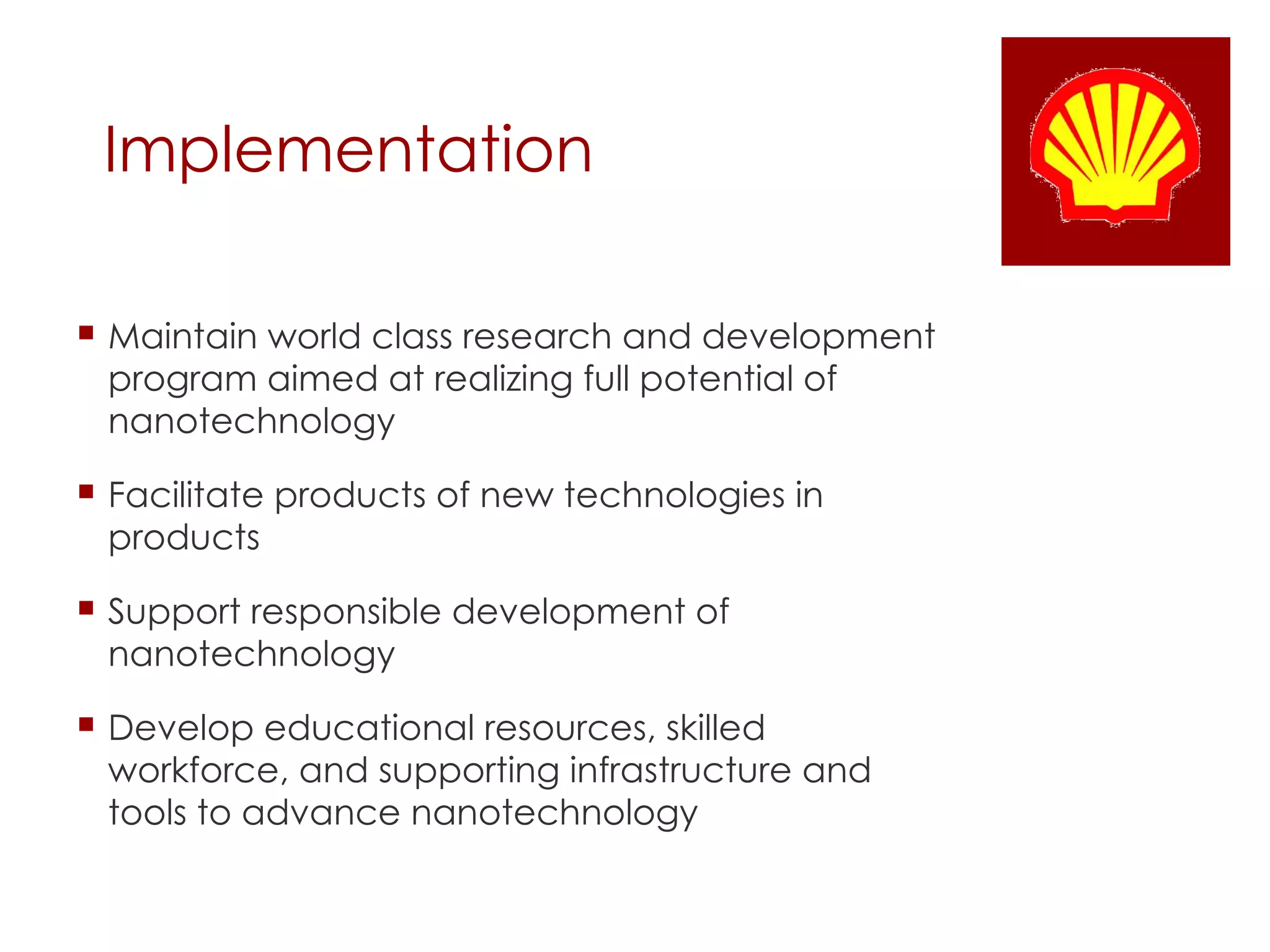 Shell Nano Strategy | PPT