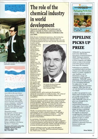 Shell's Oilfield Chemicals Business in 1989 | PDF