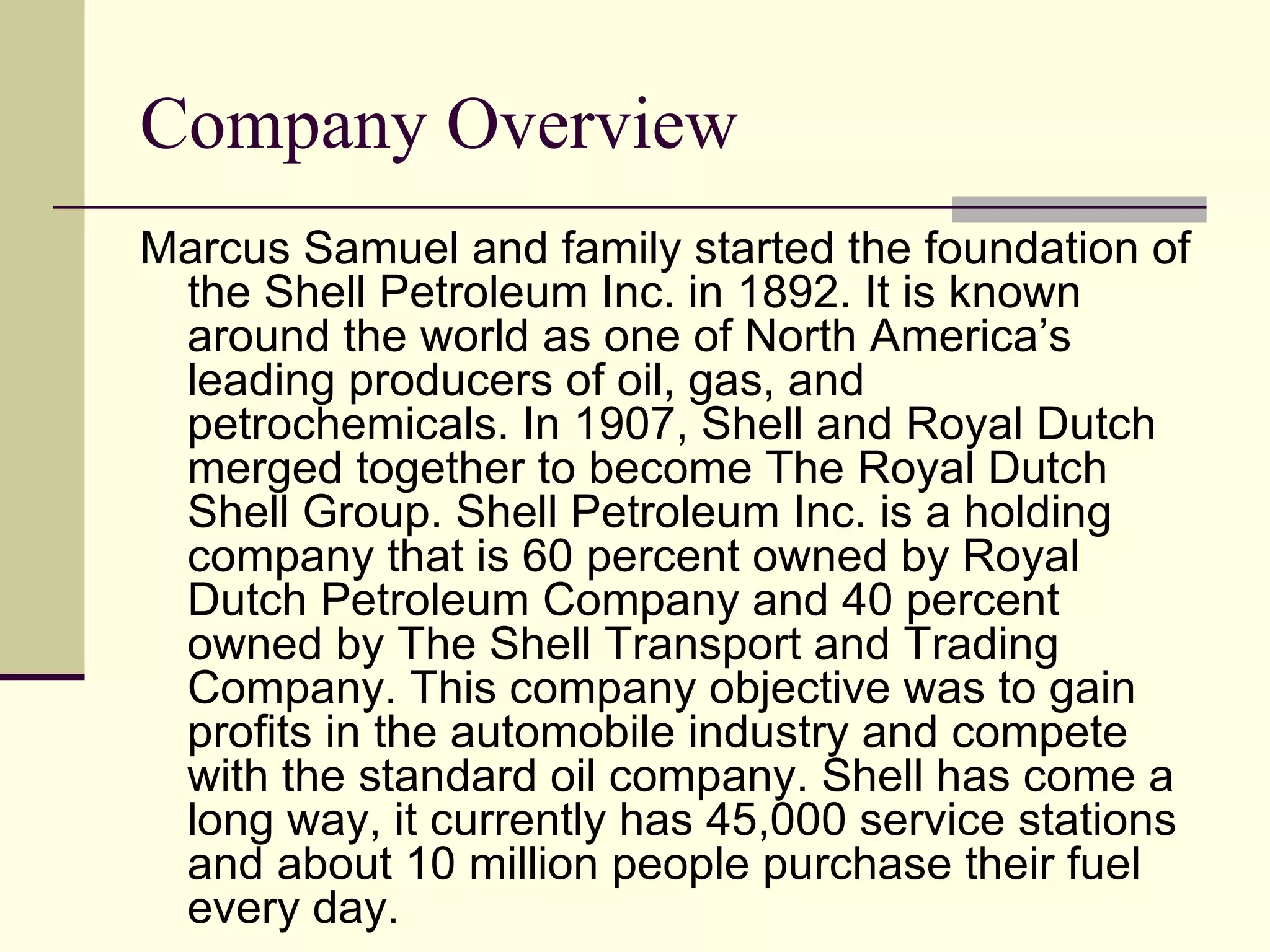 Shell Oil In Nigeria Case Study | PPT