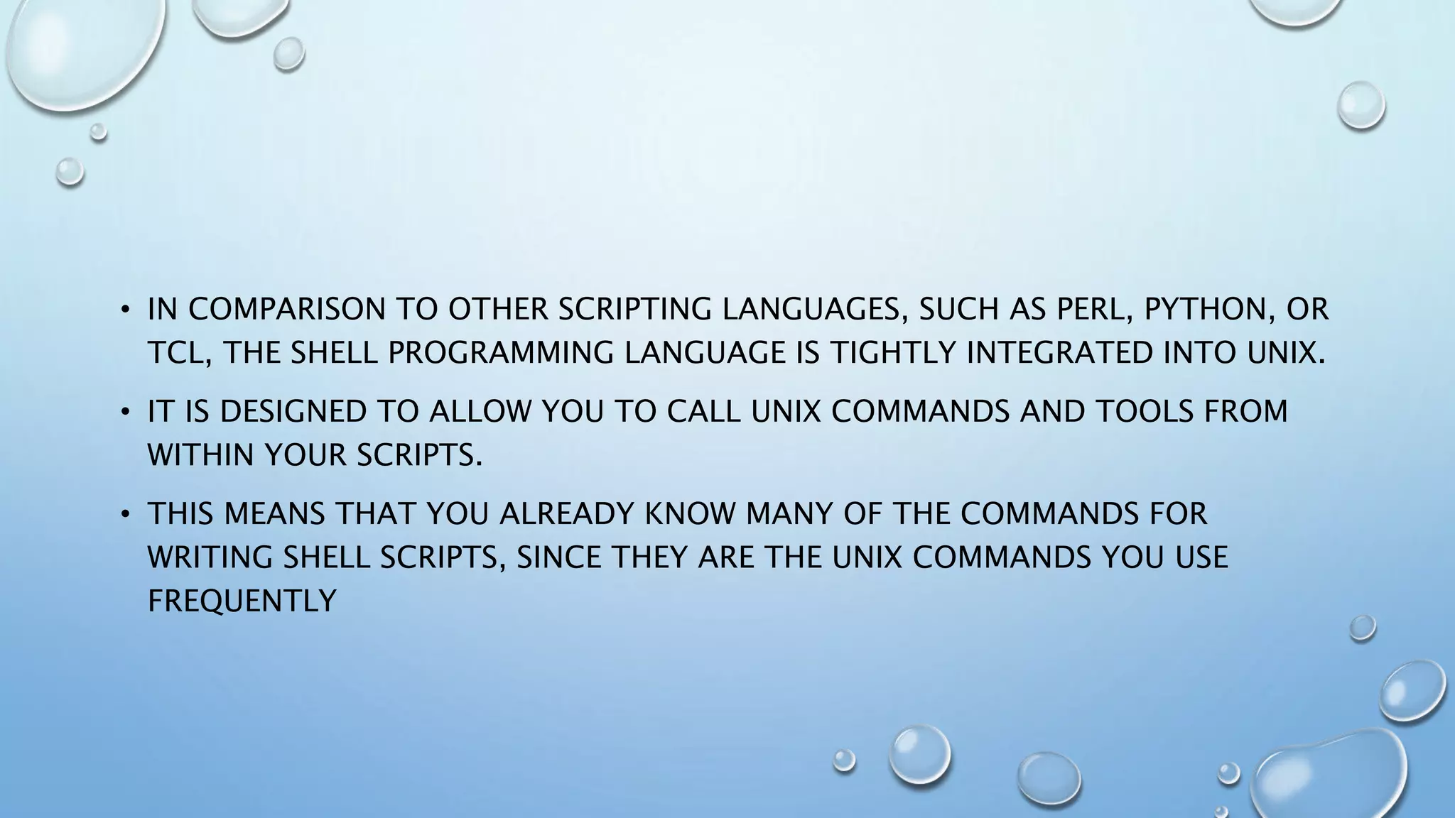 Shell programming | PPT