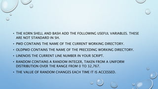 Shell programming | PPT