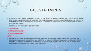 Shell programming | PPT