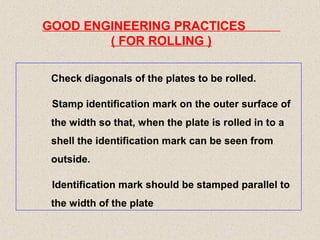 Shell rolling procedure | PPT