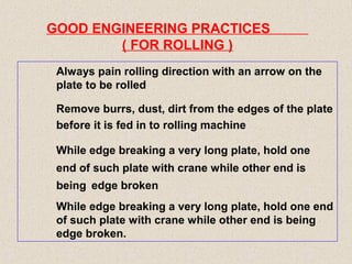 Shell rolling procedure | PPT