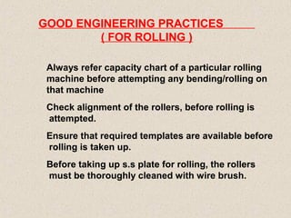Shell rolling procedure | PPT