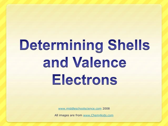 Shells/ Valence Electrons | PPTX | Chemistry | Science