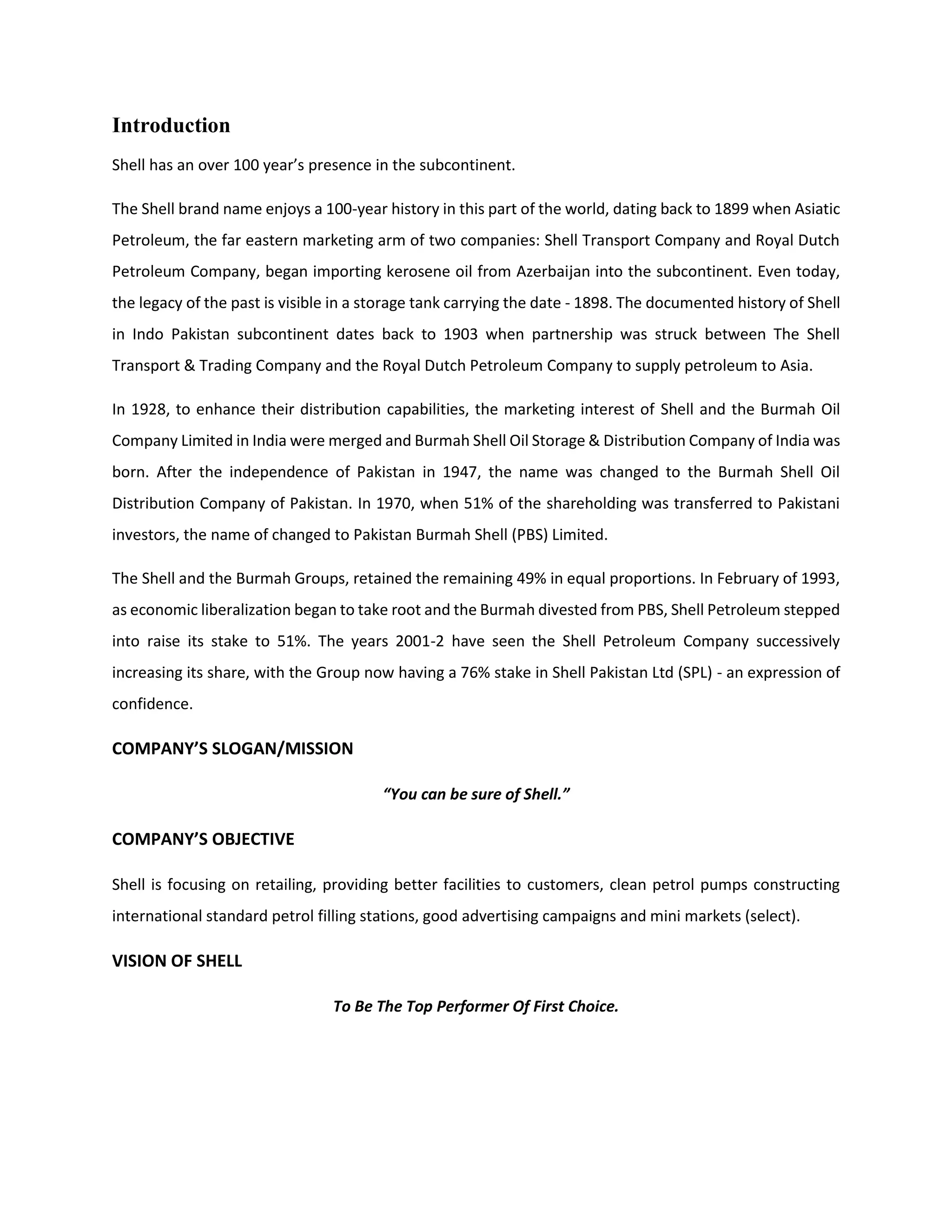 Shell Supply Chain Management | PDF