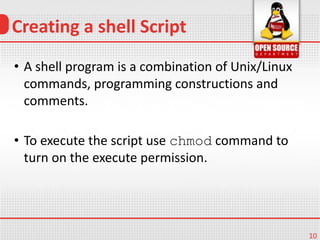 Shell Script-Day Two-for beginners.pdf.. | PDF