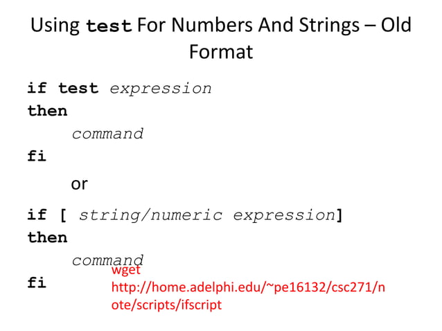 shellScriptAlt.pptx | Operating Systems | Computer Software and Applications