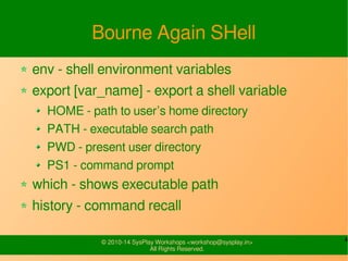 Shell Scripting | PPT