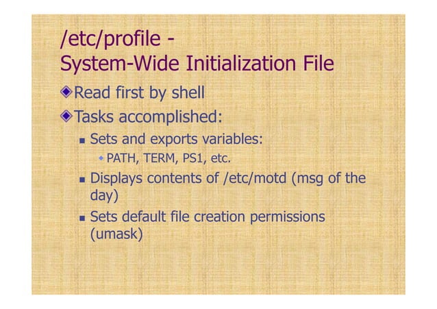 Shell scripting | PDF | Operating Systems | Computer Software and Applications