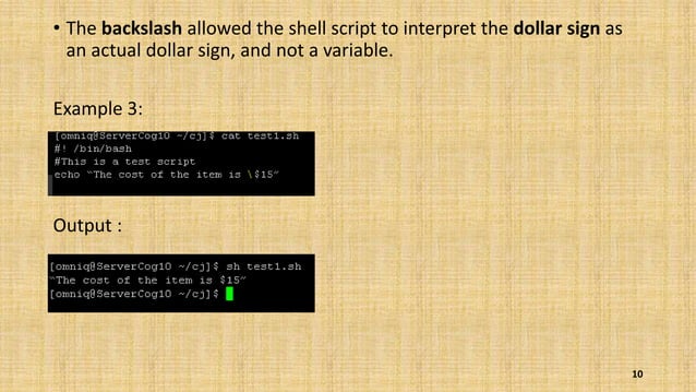 Shell Scripting Basic Part 1 Ppt