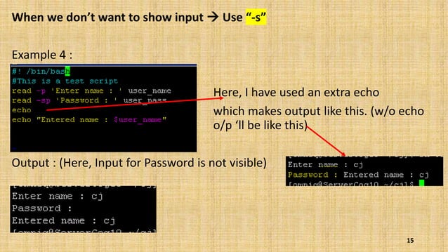 Shell scripting - Basic (PART -1) | PPT