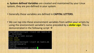 Shell scripting - Basic (PART -1) | PPT