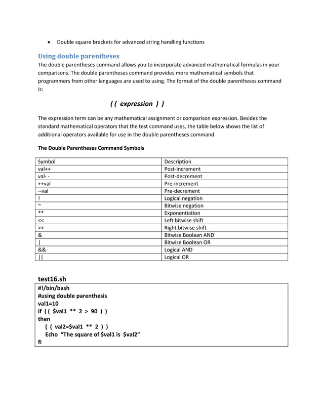 Shell Scripting Structured Commands Pdf 4063