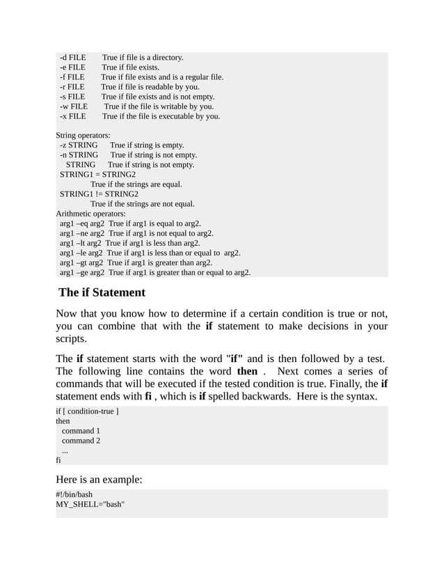 Shell scripting _how_to_automate_command_l_-_jason_cannon | PDF | Operating Systems | Computer ...