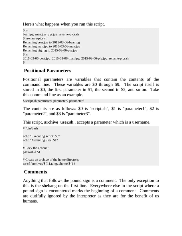 Shell scripting _how_to_automate_command_l_-_jason_cannon | PDF | Operating Systems | Computer ...