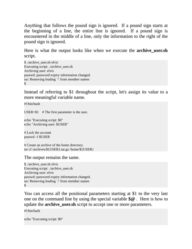 Shell scripting _how_to_automate_command_l_-_jason_cannon | PDF | Operating Systems | Computer ...