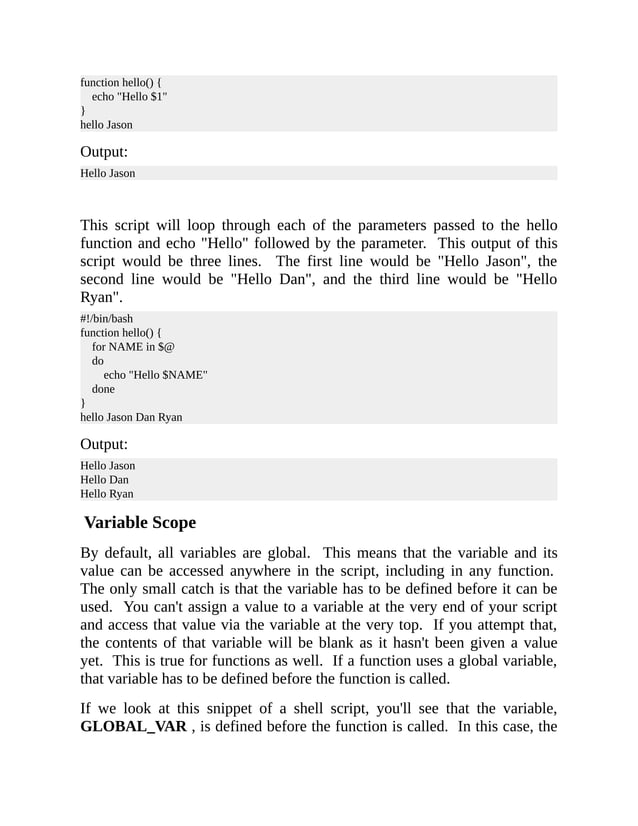 Shell scripting _how_to_automate_command_l_-_jason_cannon | PDF | Operating Systems | Computer ...