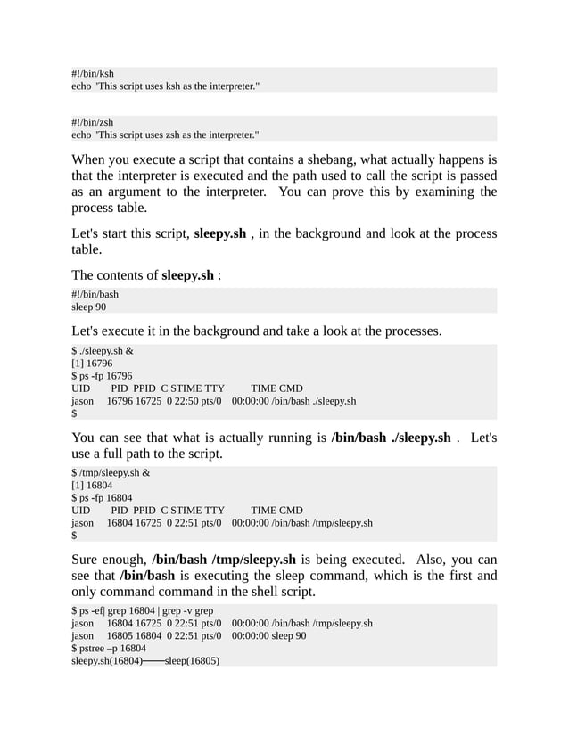 Shell scripting _how_to_automate_command_l_-_jason_cannon | PDF | Operating Systems | Computer ...