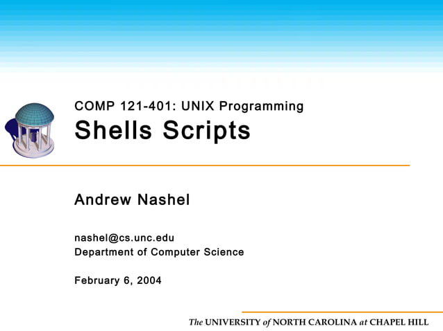 Shell Script | PPT