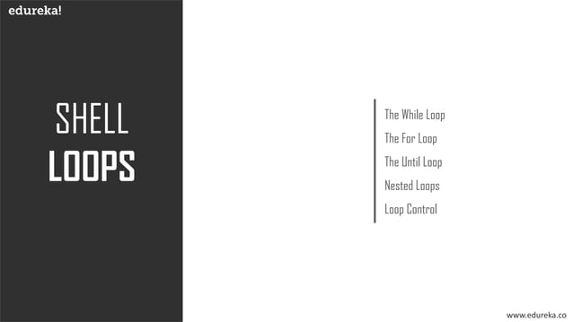 Shell Scripting Tutorial Edureka Ppt