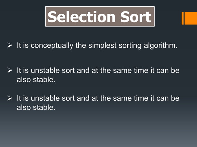 Shell Sort and Selection Sort Algorithm | PPTX | Programming Languages | Computing