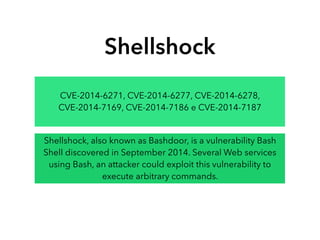 [English] BackBox Linux and Metasploit: A practical demonstration of the Shellshock | PPT