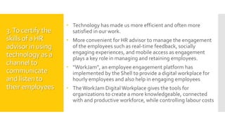 Shell's Human Resources Approach with Modern Communication | PPTX