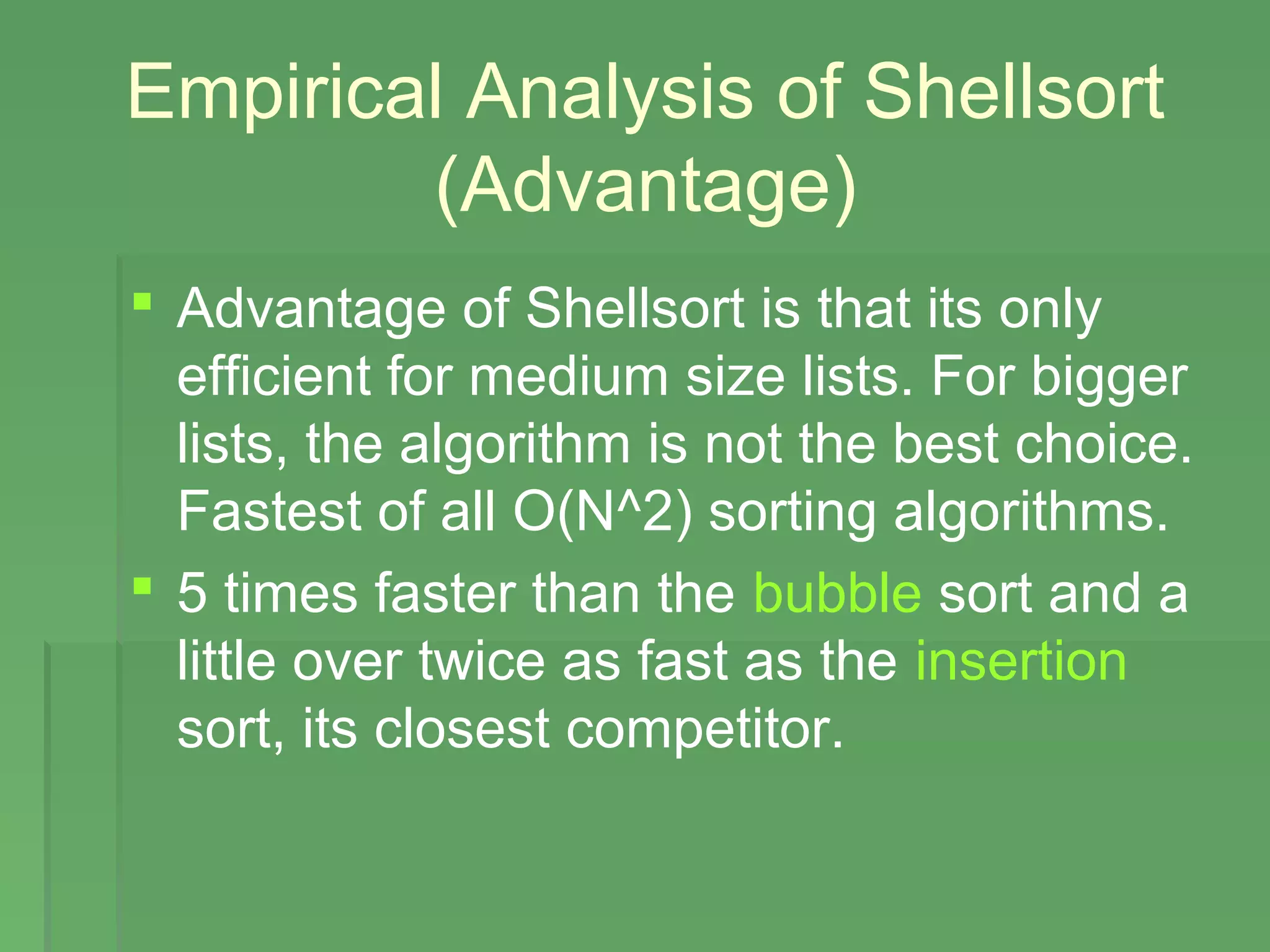 Shell sort | PPT