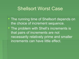 Shell sort | PPT